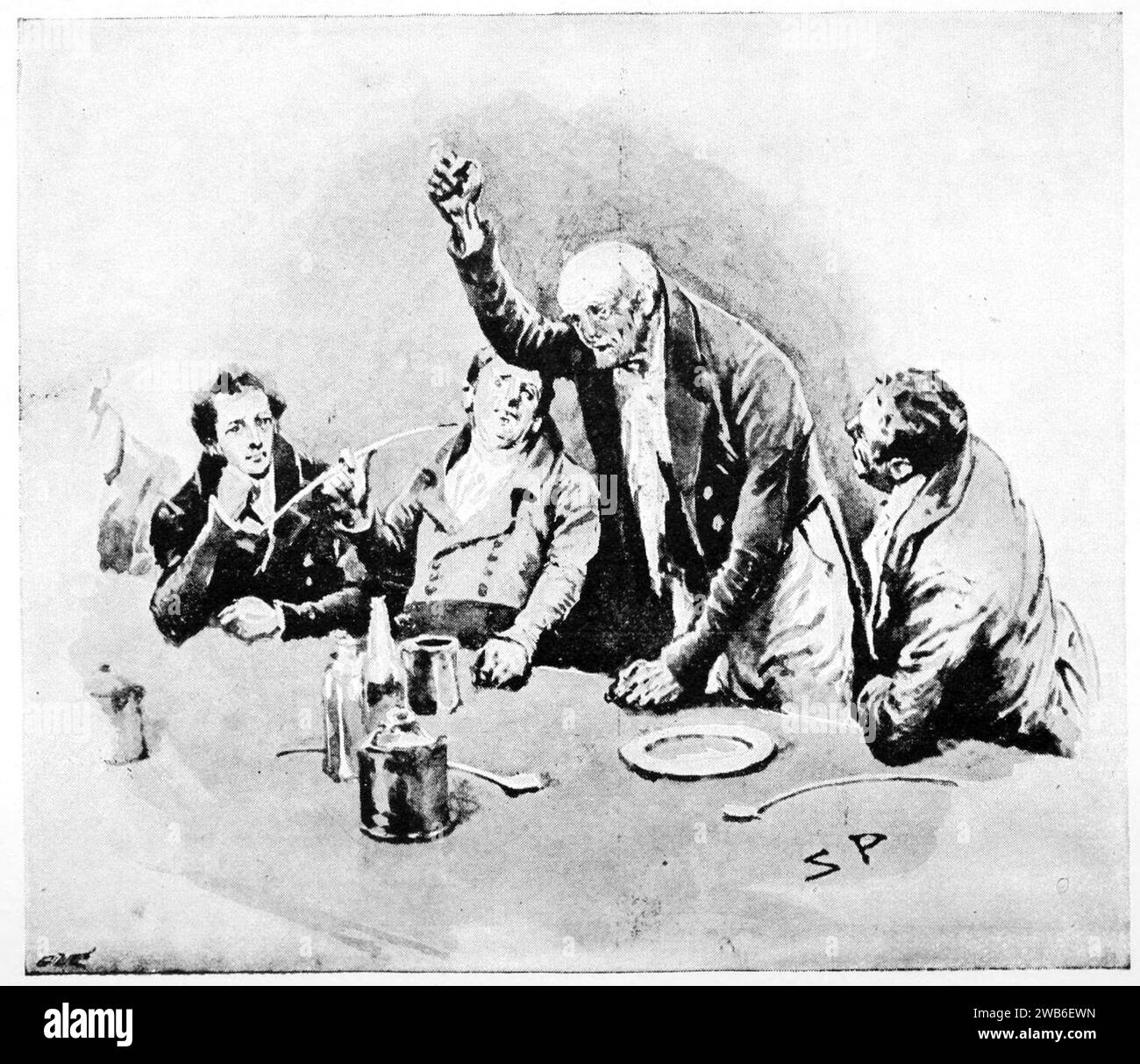 171 old prizefighter's story--Rodney Stone Stock Photo - Alamy