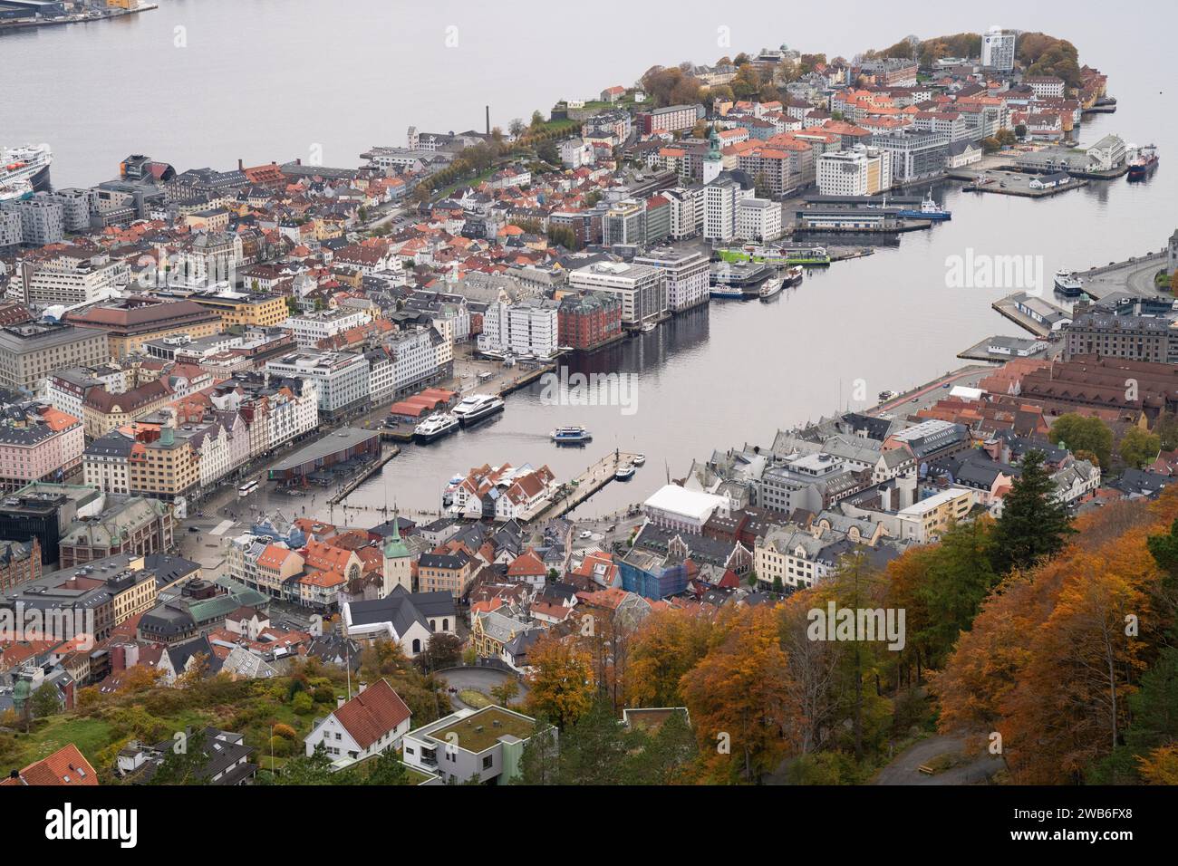 Bergen is a city on Norway’s southwestern coast. It's surrounded by ...