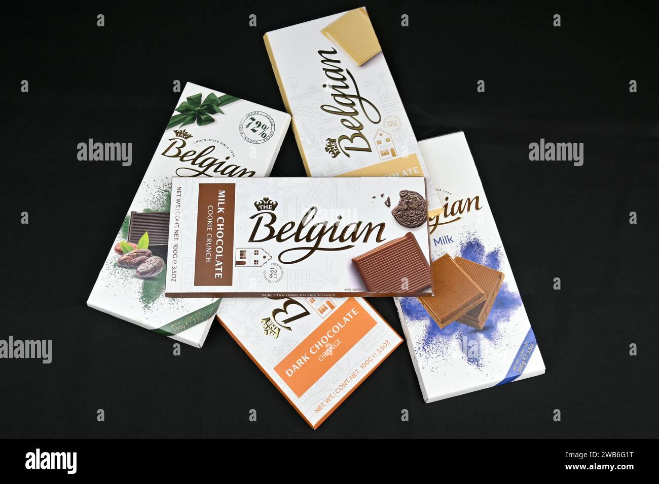 The belgian chocolate group hi-res stock photography and images - Alamy