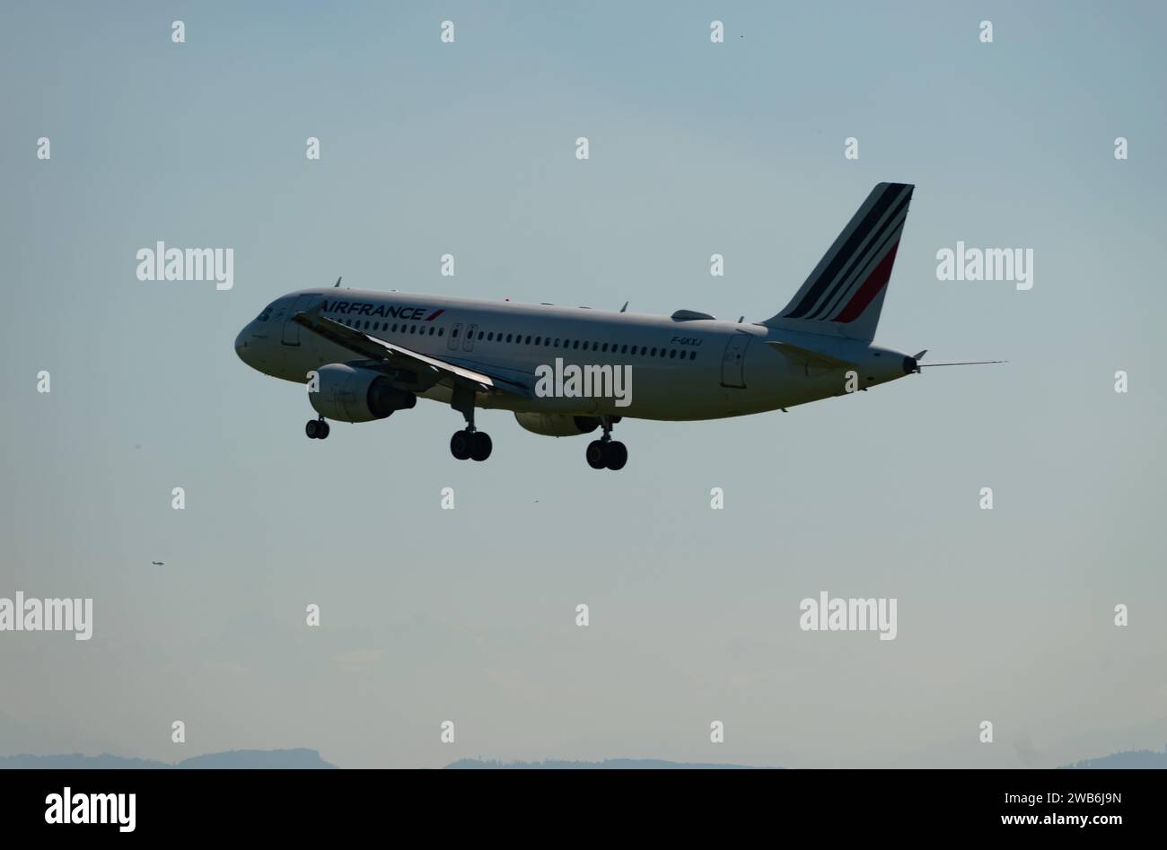 Zurich, Switzerland, September 6, 2023 F-GKXJ Air France Airbus A320 ...