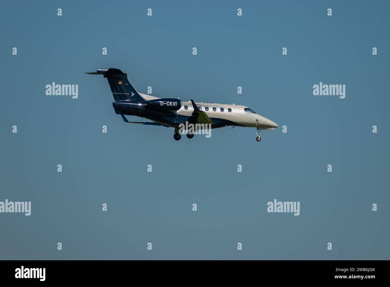Zurich, Switzerland, September 6, 2023 D-CKVI Embraer Phenom 300E ...