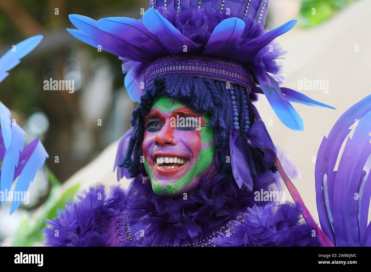Rio de Janeiro, Brazil, April 22, 2022. Parades of the samba schools of ...