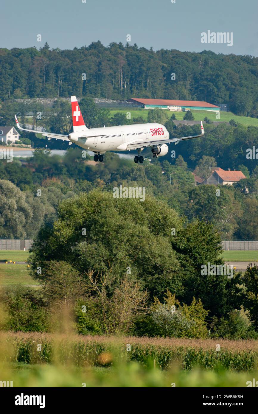 Zurich, Switzerland, September 6, 2023 HB-ION Swiss international ...