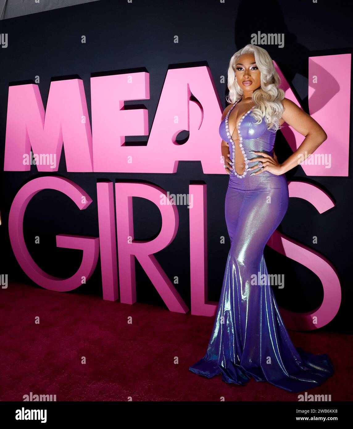 New York, United States. 08th Jan, 2024. Megan Thee Stallion arrives on ...