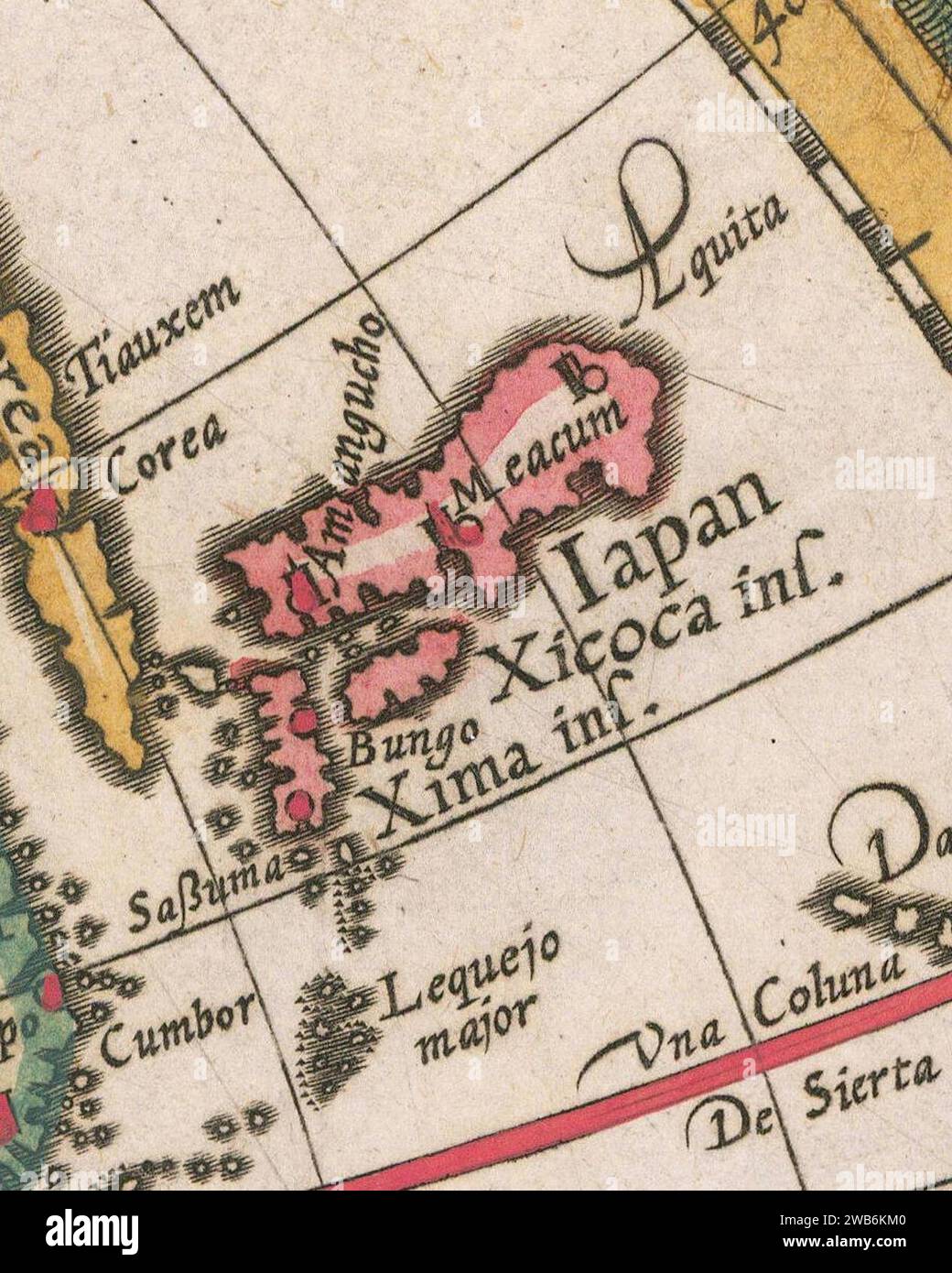 1596 map hi-res stock photography and images - Alamy