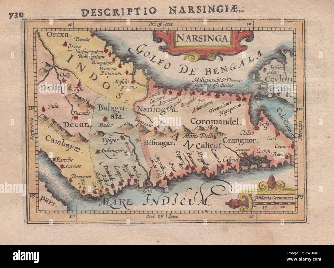 1616 map hi-res stock photography and images - Alamy