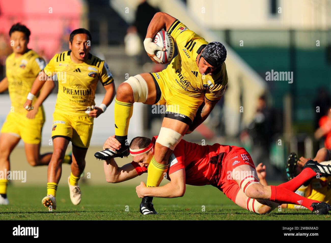 Tokyo, Japan. 6th Jan, 2024. Sione Lavemai (Sungoliath) Rugby : 2023-24 ...