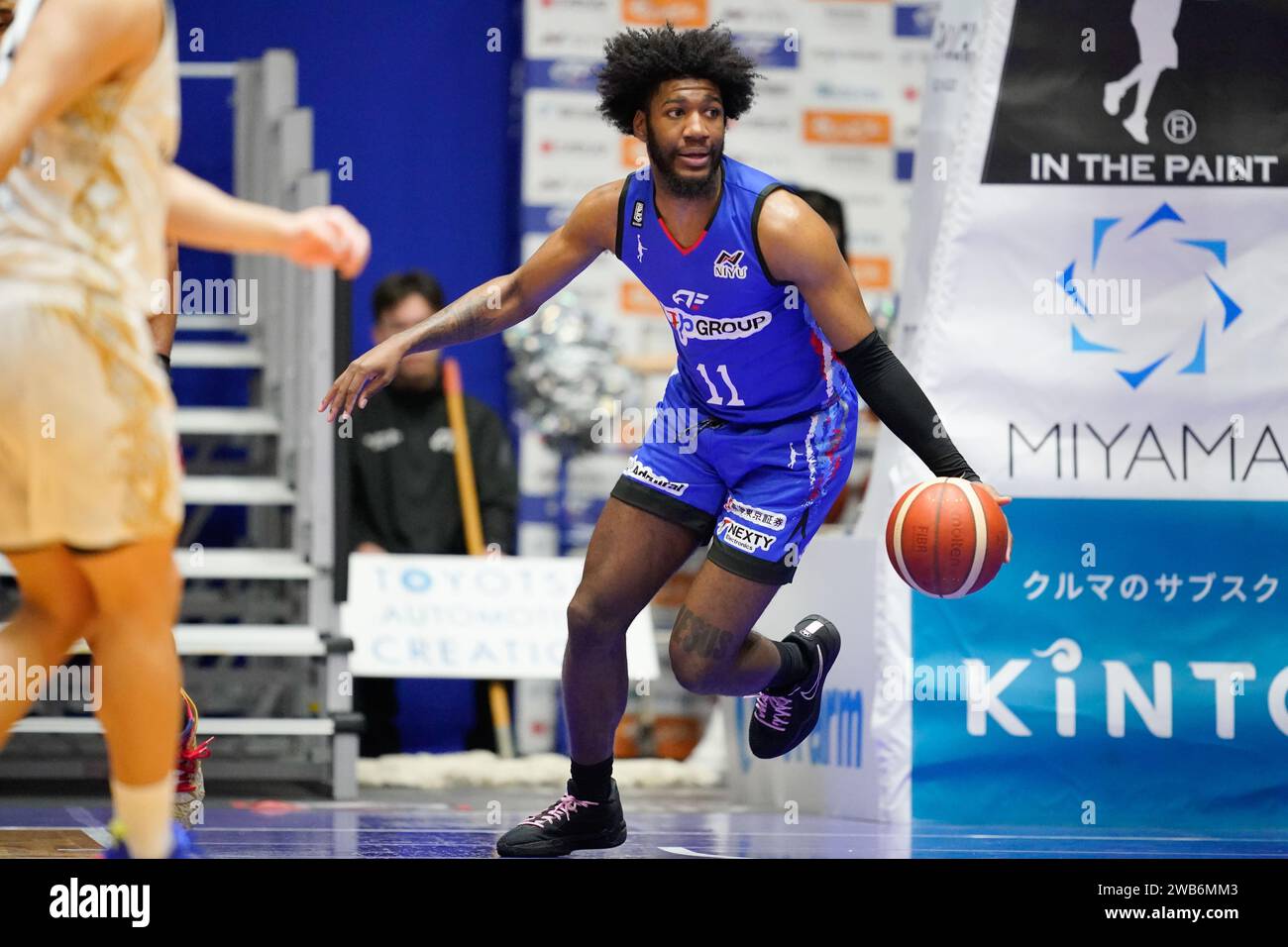 Aaron Henry (Fighting Eagles), JANUARY 6 2024 - Basketball : 2023-24 B. LEAGUE B1 League match ...