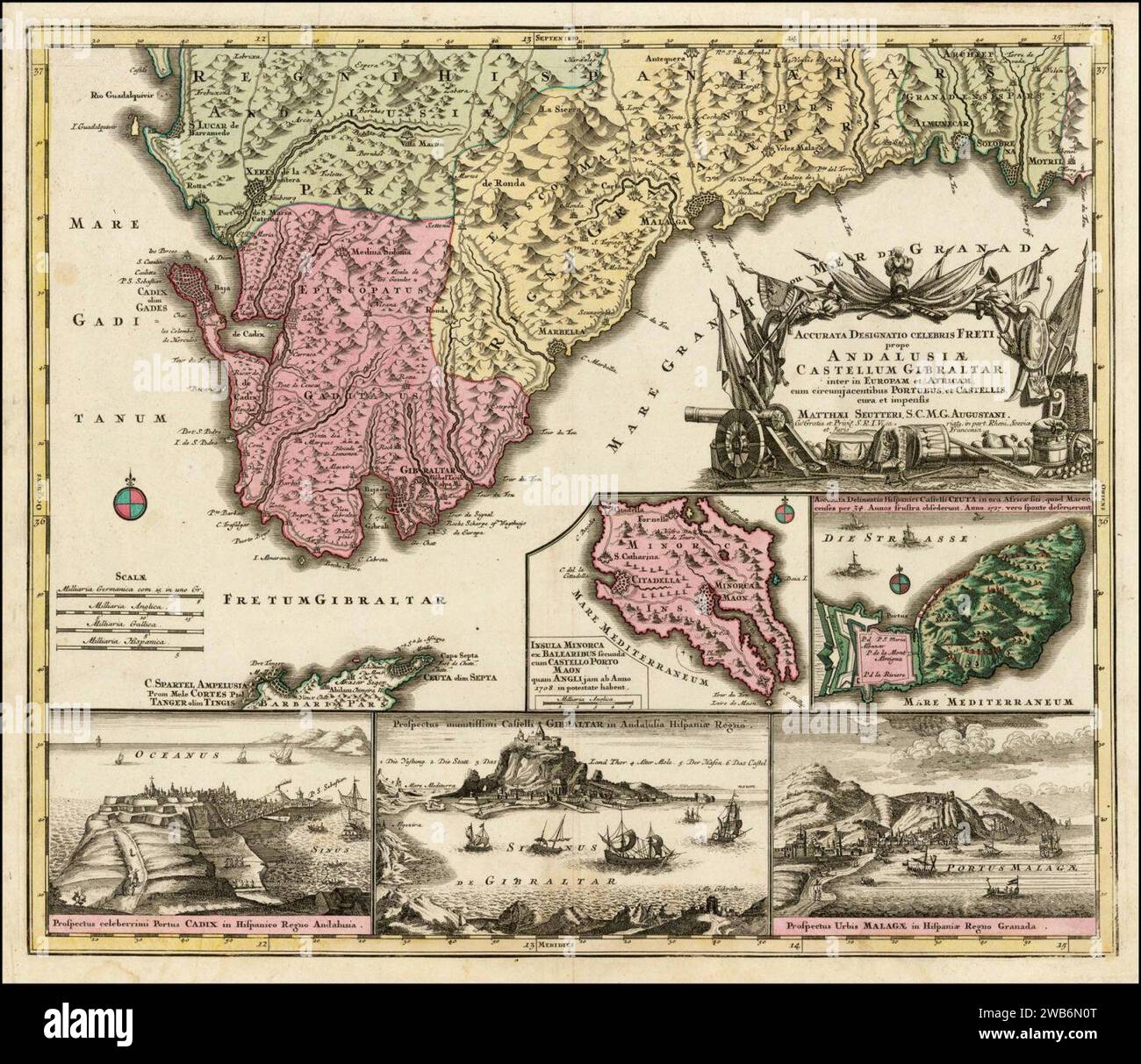 1730 map hi-res stock photography and images - Alamy