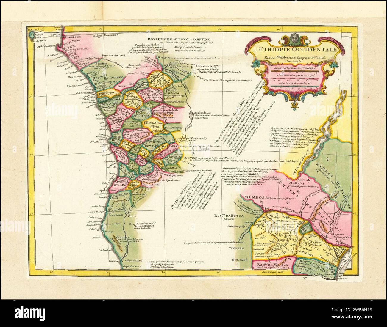 Map jean baptiste bourguignon hi-res stock photography and images - Alamy