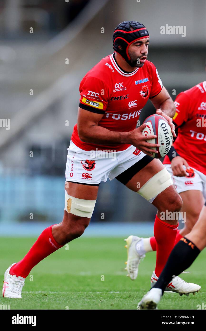 Kanagawa, Japan. 7th Jan, 2024. Michael Leitch (Bluerevs) Rugby : 2023 ...
