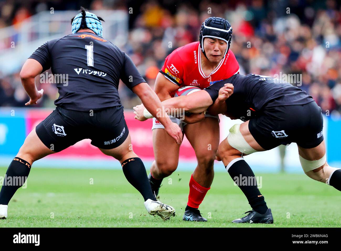 Kanagawa, Japan. 7th Jan, 2024. Mamoru Harada (Bluerevs) Rugby : 2023 ...