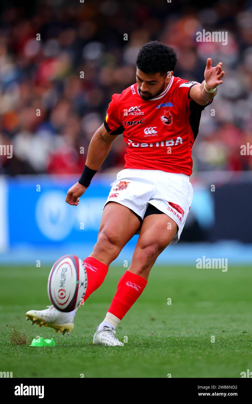 Richie Mounga (Bluerevs), JANUARY 7, 2024 - Rugby : 2023-24 Japan Rugby ...