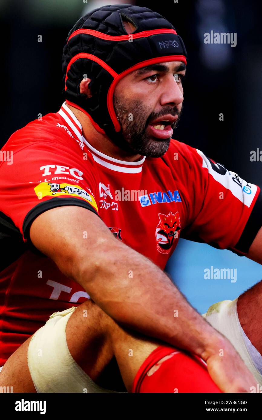 Kanagawa, Japan. 7th Jan, 2024. Michael Leitch (Bluerevs) Rugby : 2023 ...