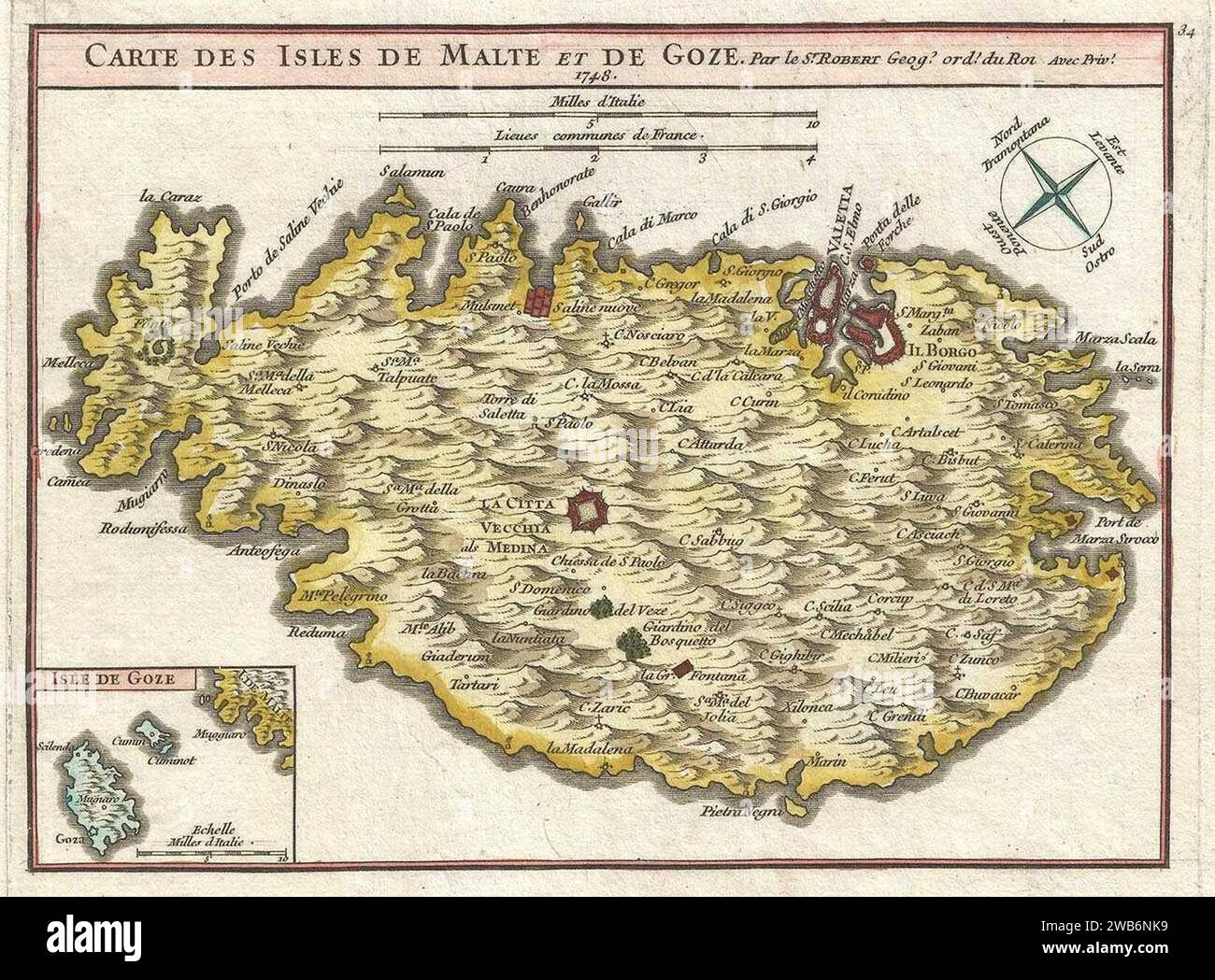 1748 map hi-res stock photography and images - Alamy