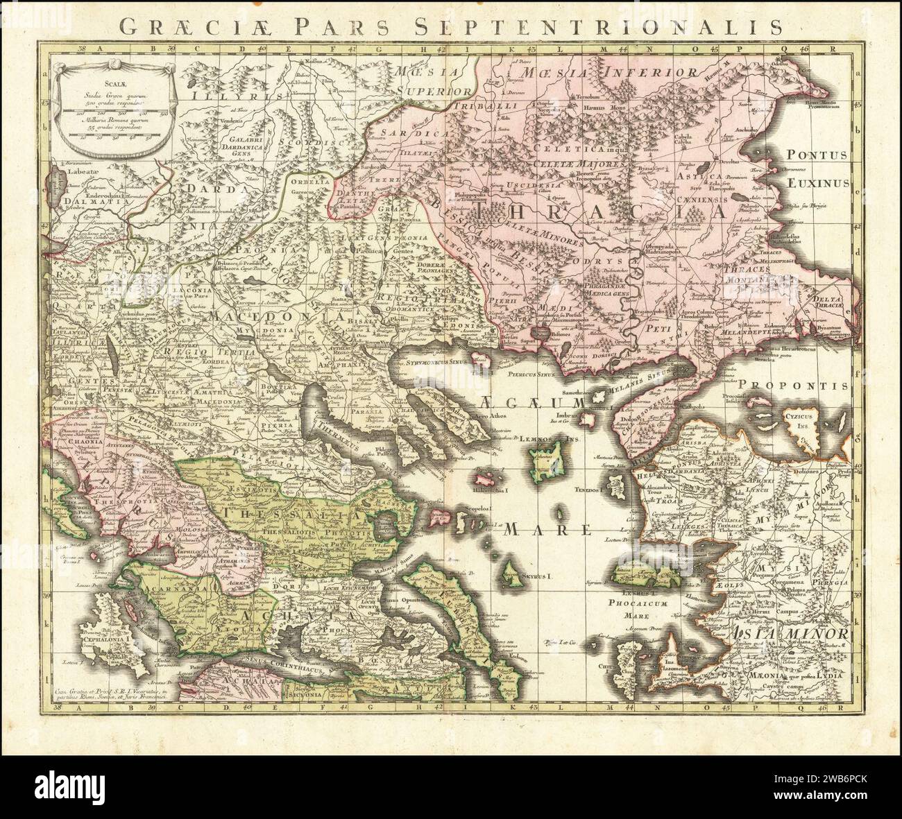 Map of thrace hi-res stock photography and images - Alamy