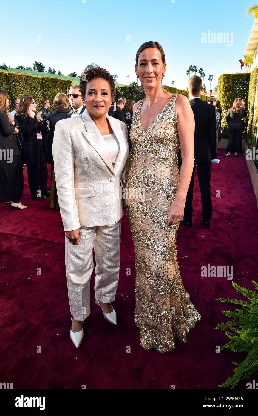 Beverly Hills, United States. 07th Jan, 2024. Wanda Sykes and Alex ...