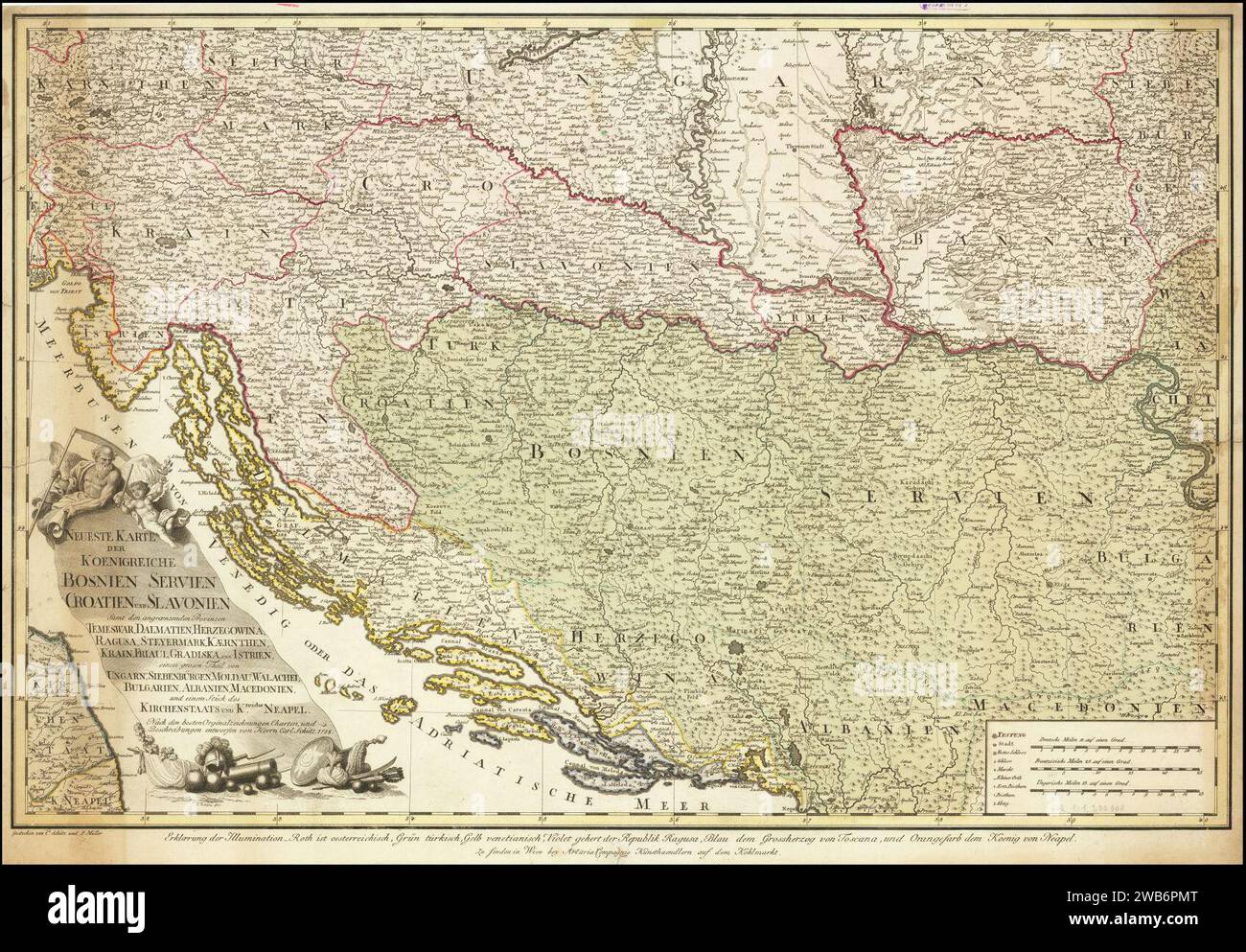 Western balkan map hi-res stock photography and images - Alamy