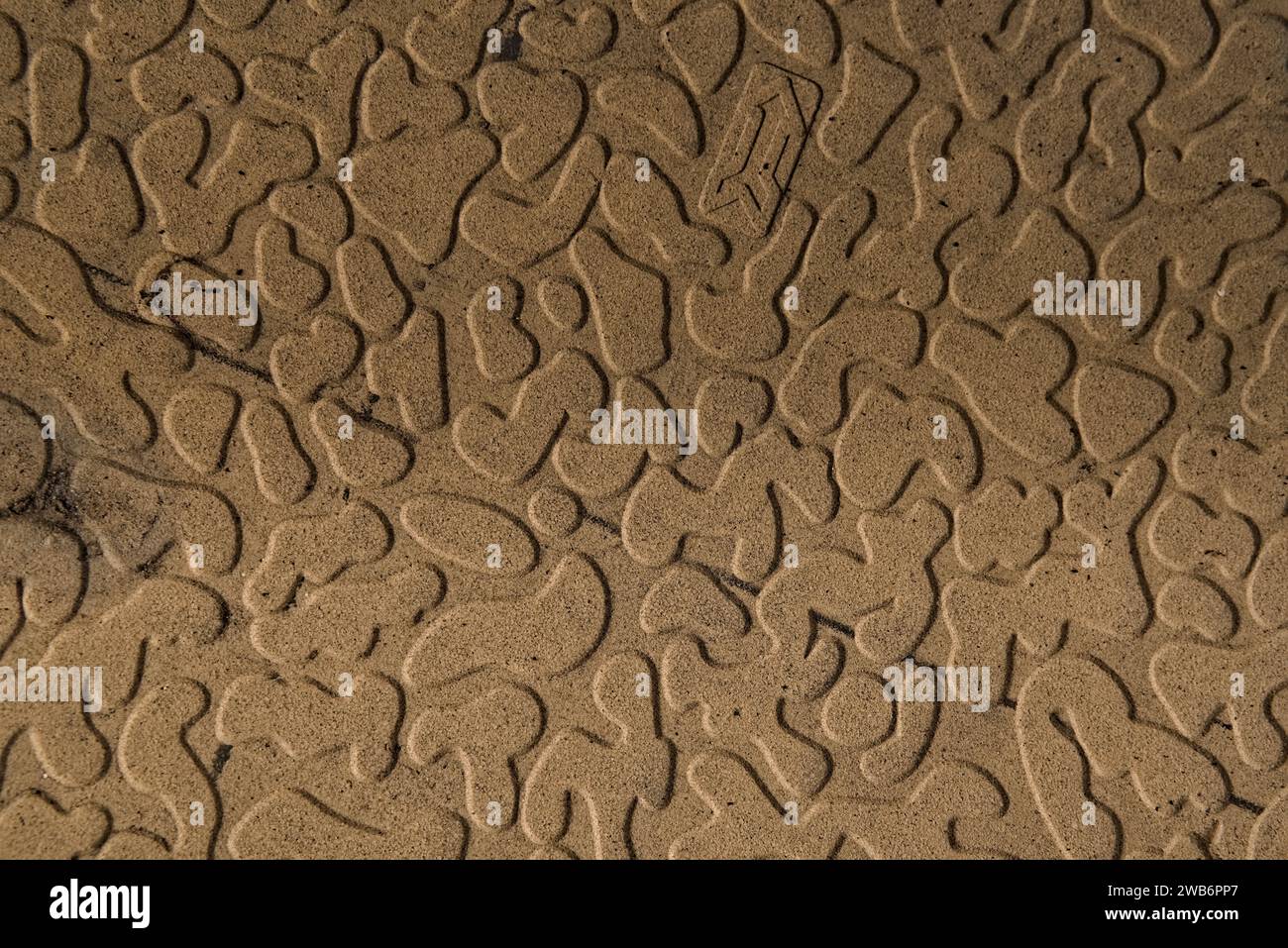 close up picture of design and curves behind a floor tile Stock Photo ...