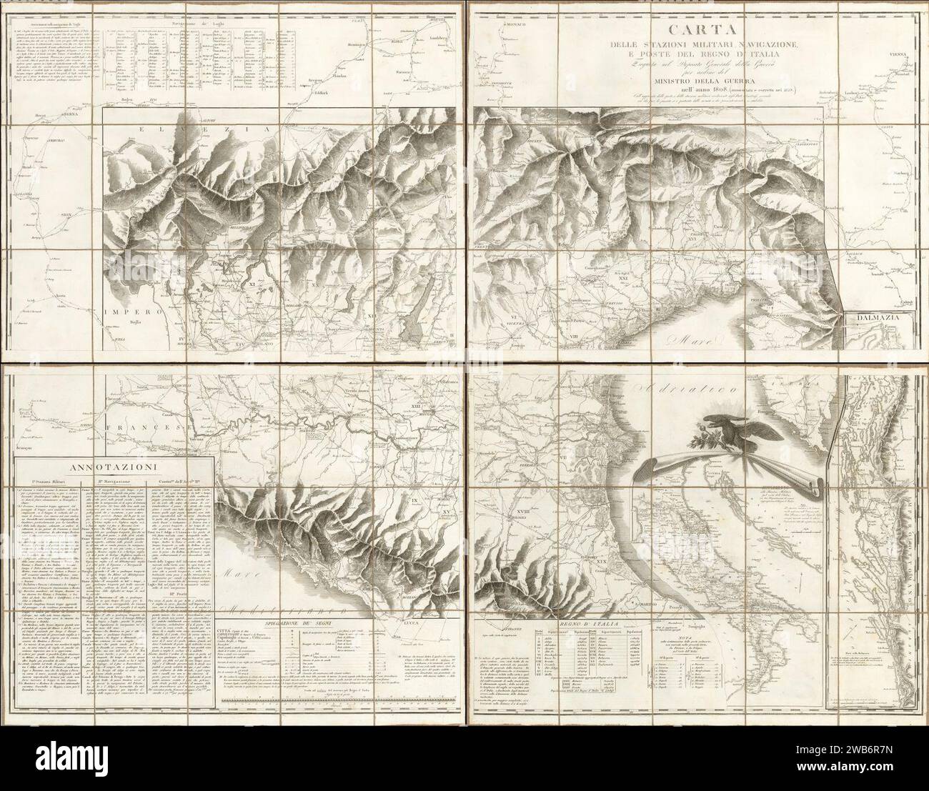 1810 map hi-res stock photography and images - Alamy