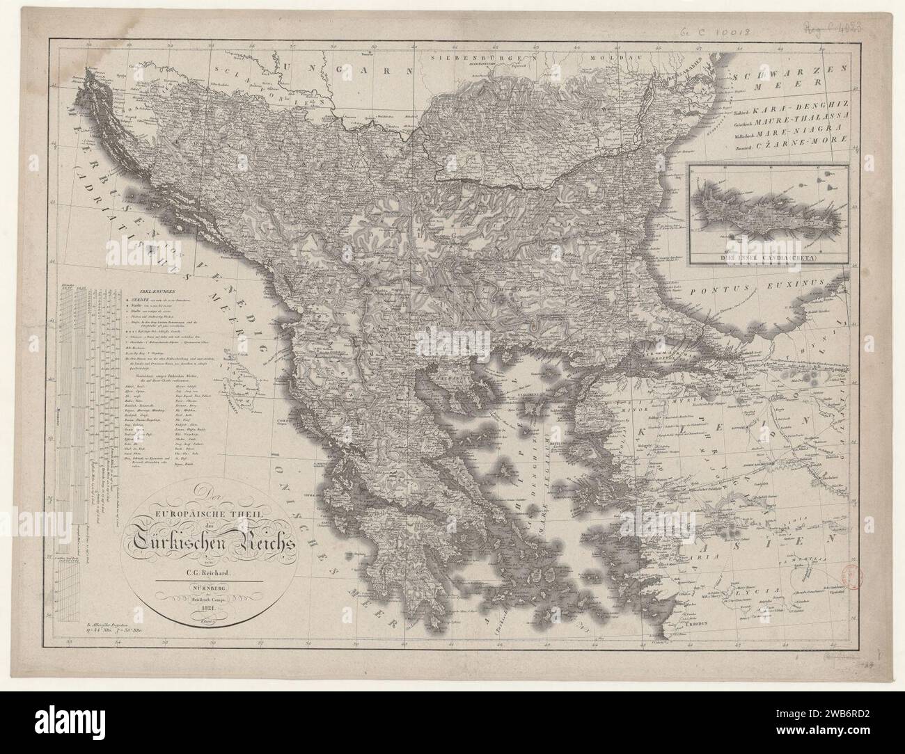 1821 map hi-res stock photography and images - Alamy