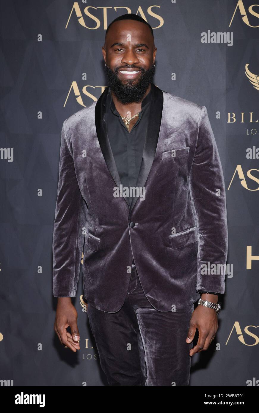 LOS ANGELES, CA - JANUARY 8 Terrence Terrell at the Astra Film Awards ...