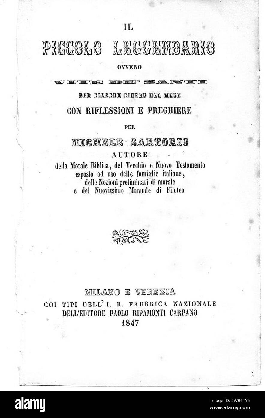 Il piccolo Cut Out Stock Images & Pictures - Alamy