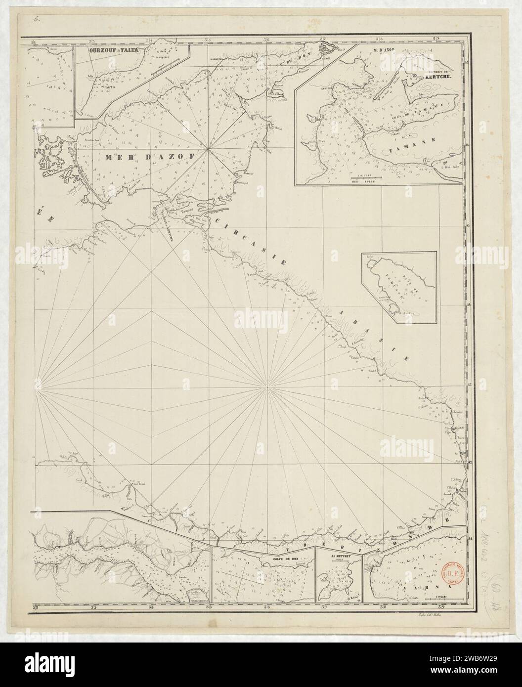 Carte du bosphore hi-res stock photography and images - Alamy