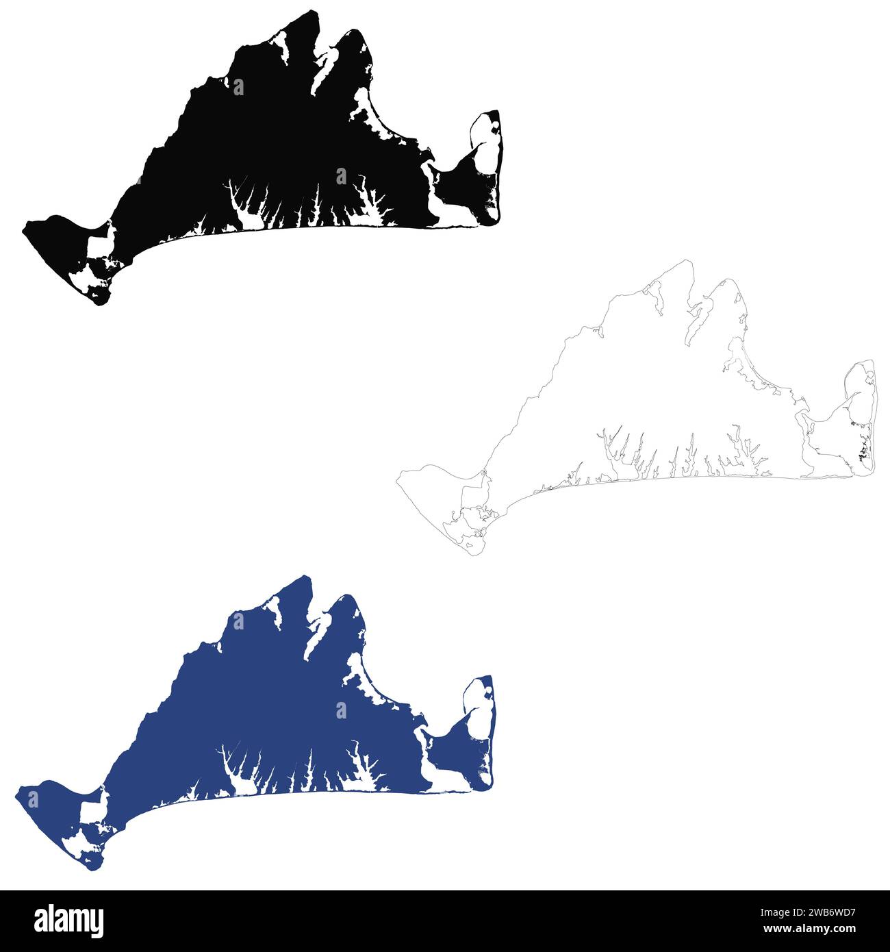 Martha's Vineyard icon. Martha's Vineyard Island Map sign ...