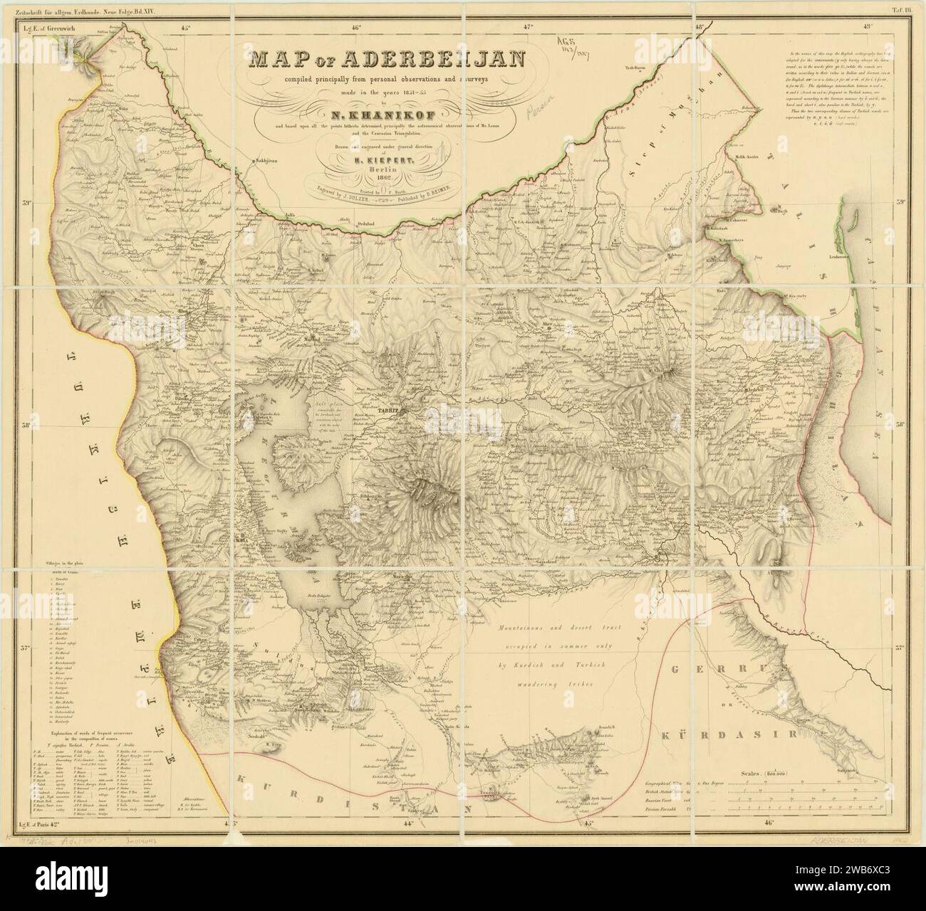 1862 map hi-res stock photography and images - Alamy