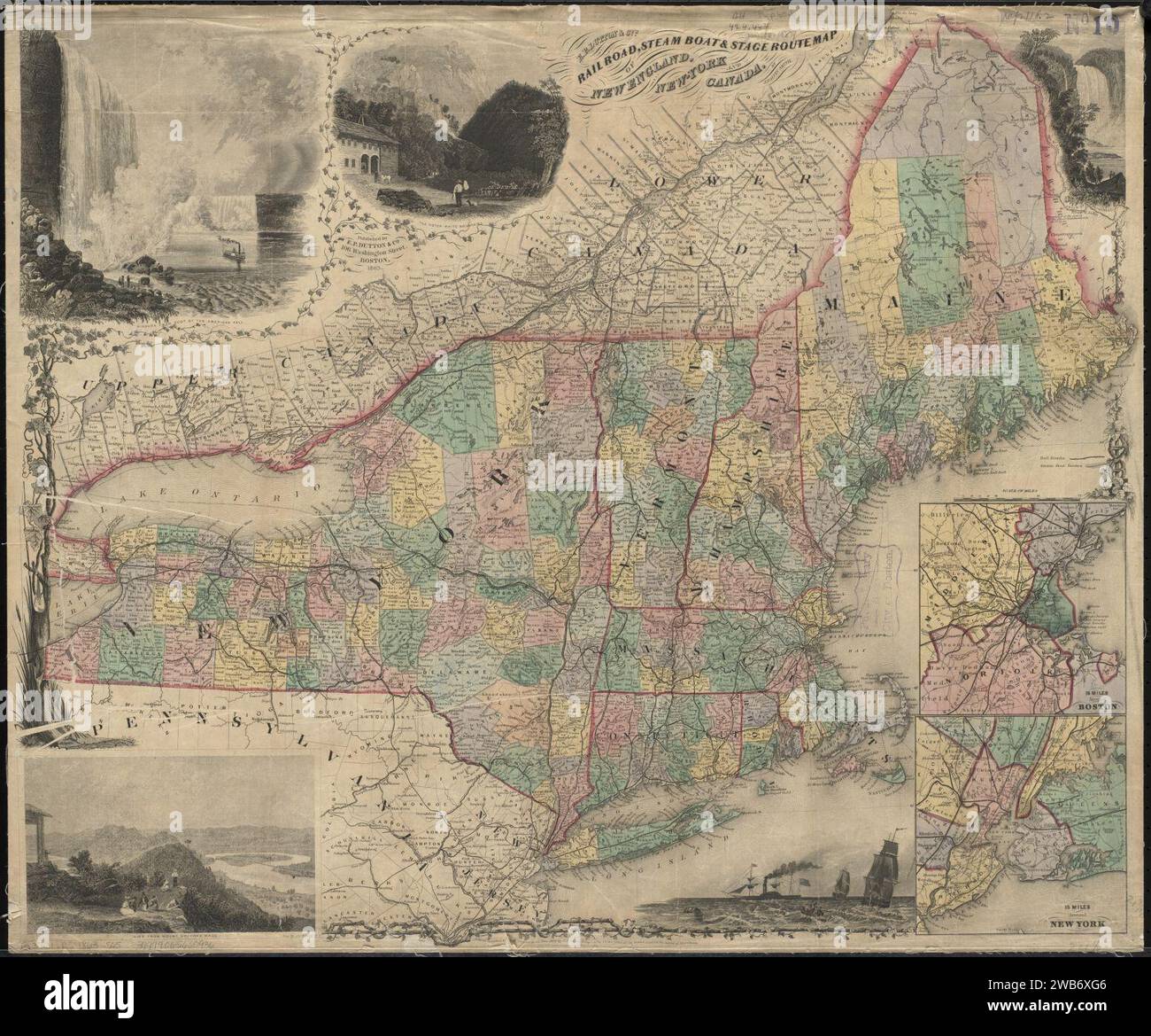 Map of calvin hi-res stock photography and images - Alamy