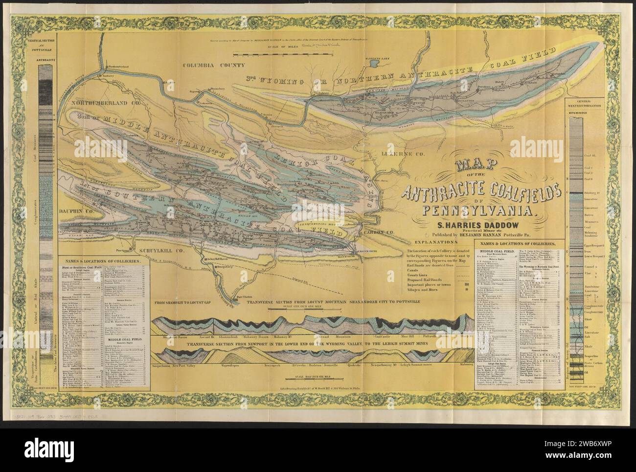 Coalfields map hi-res stock photography and images - Alamy