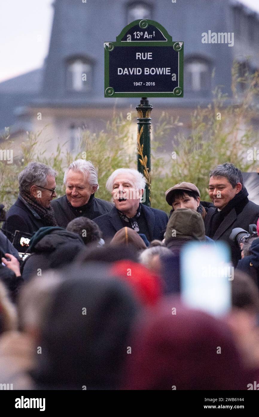 Paris, France. 08th Jan, 2024. George Underwood, Jeff McCormack, Jerome ...