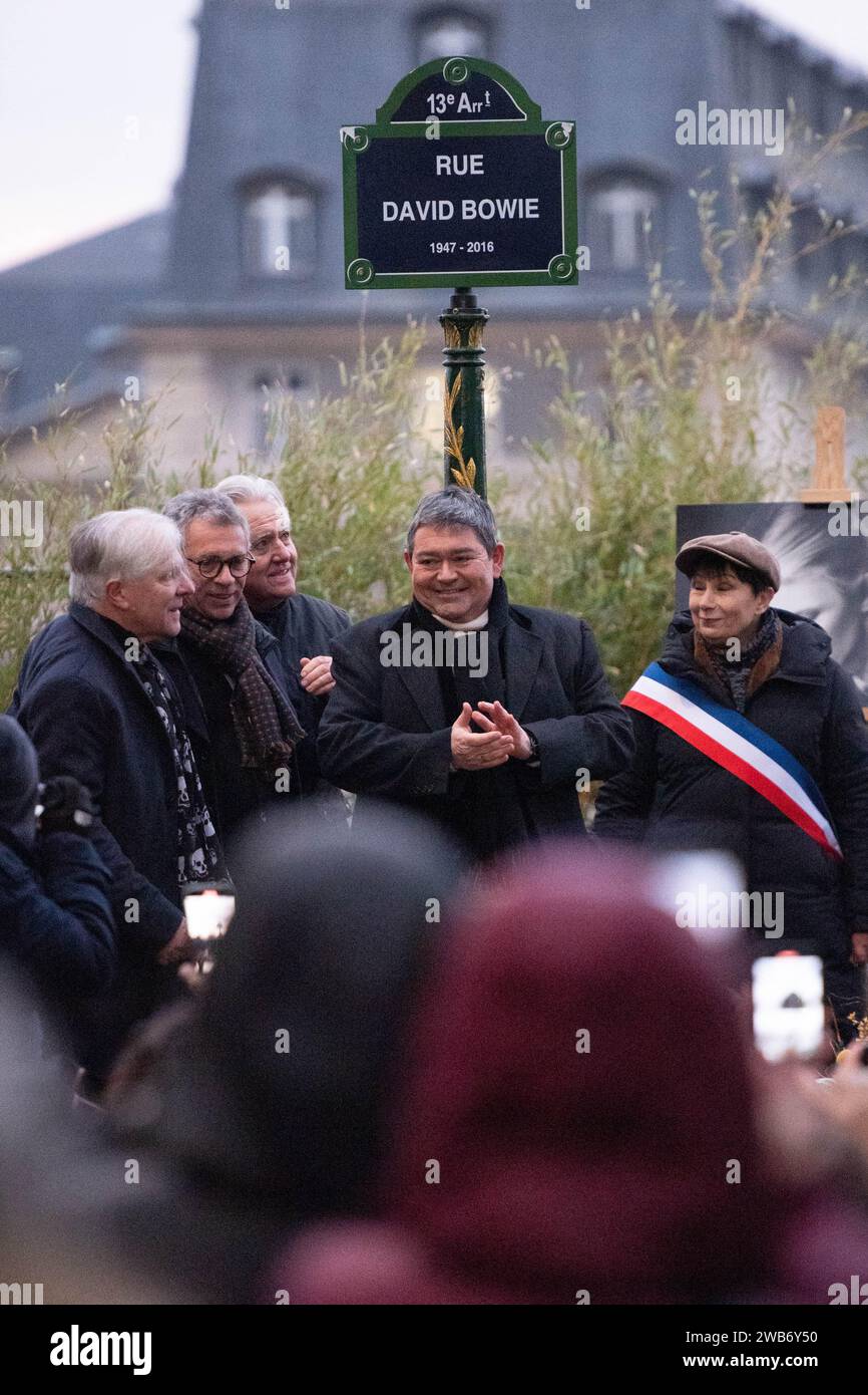 Paris, France. 08th Jan, 2024. George Underwood, Jeff McCormack, Jerome ...
