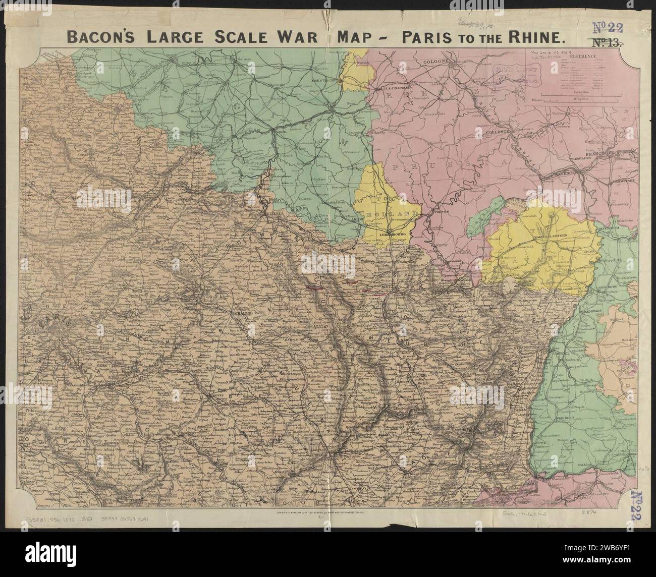 Map of paris 1870 hi-res stock photography and images - Alamy
