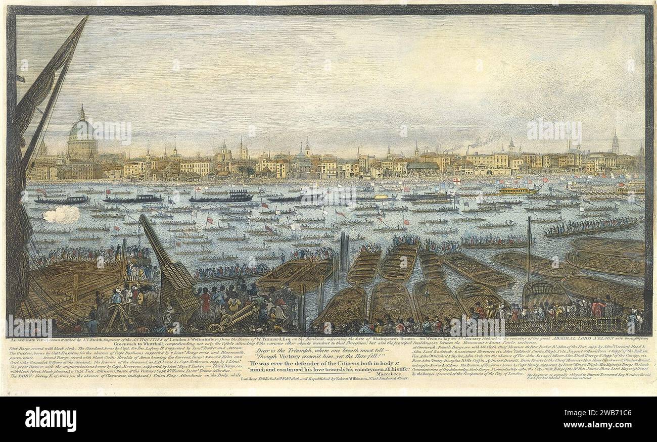 'An accurate view - of London and Westminster - on Wednesday 8th ...