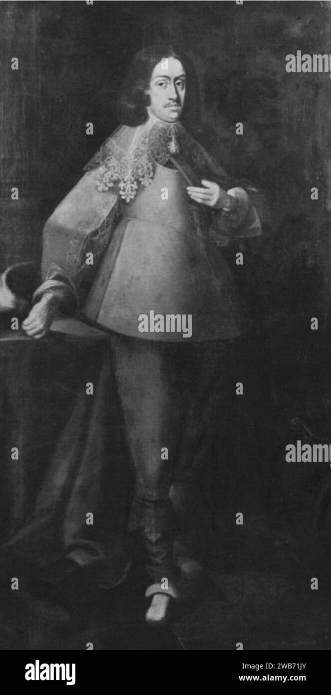 Anonymous - Portrait of Alexander Charles Vasa Stock Photo - Alamy