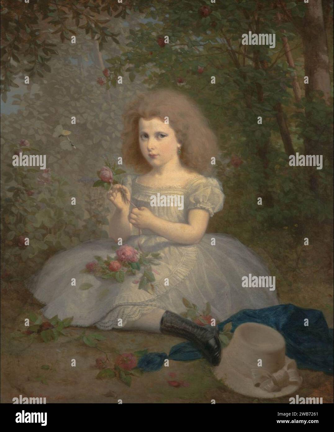 Artur Grottger - Portret Rozalii Matyldy Glaser 1864 Muzeum Śląskie ...