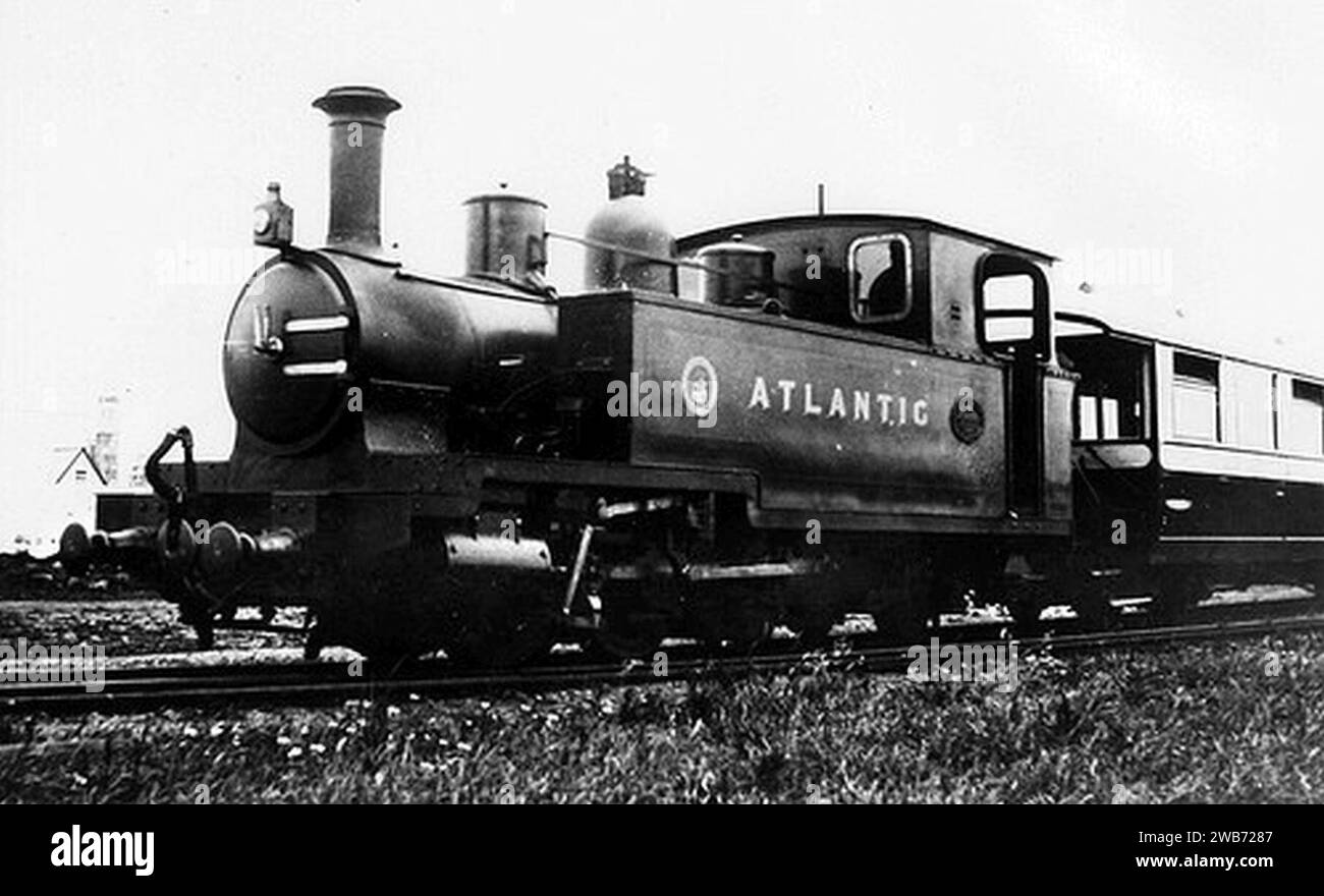'Atlantic', the last locomotive built for the Campbeltown and ...