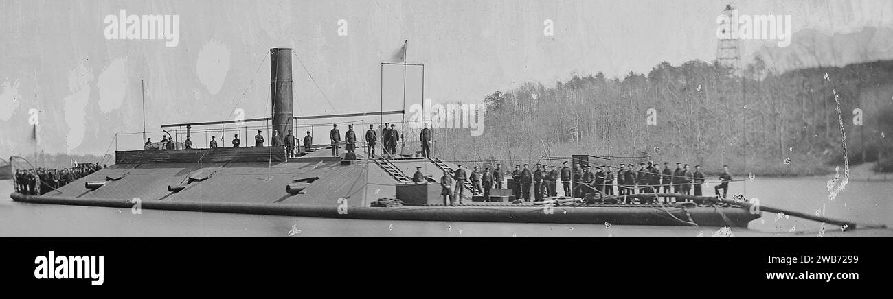 Confederate ram atlanta hi-res stock photography and images - Alamy