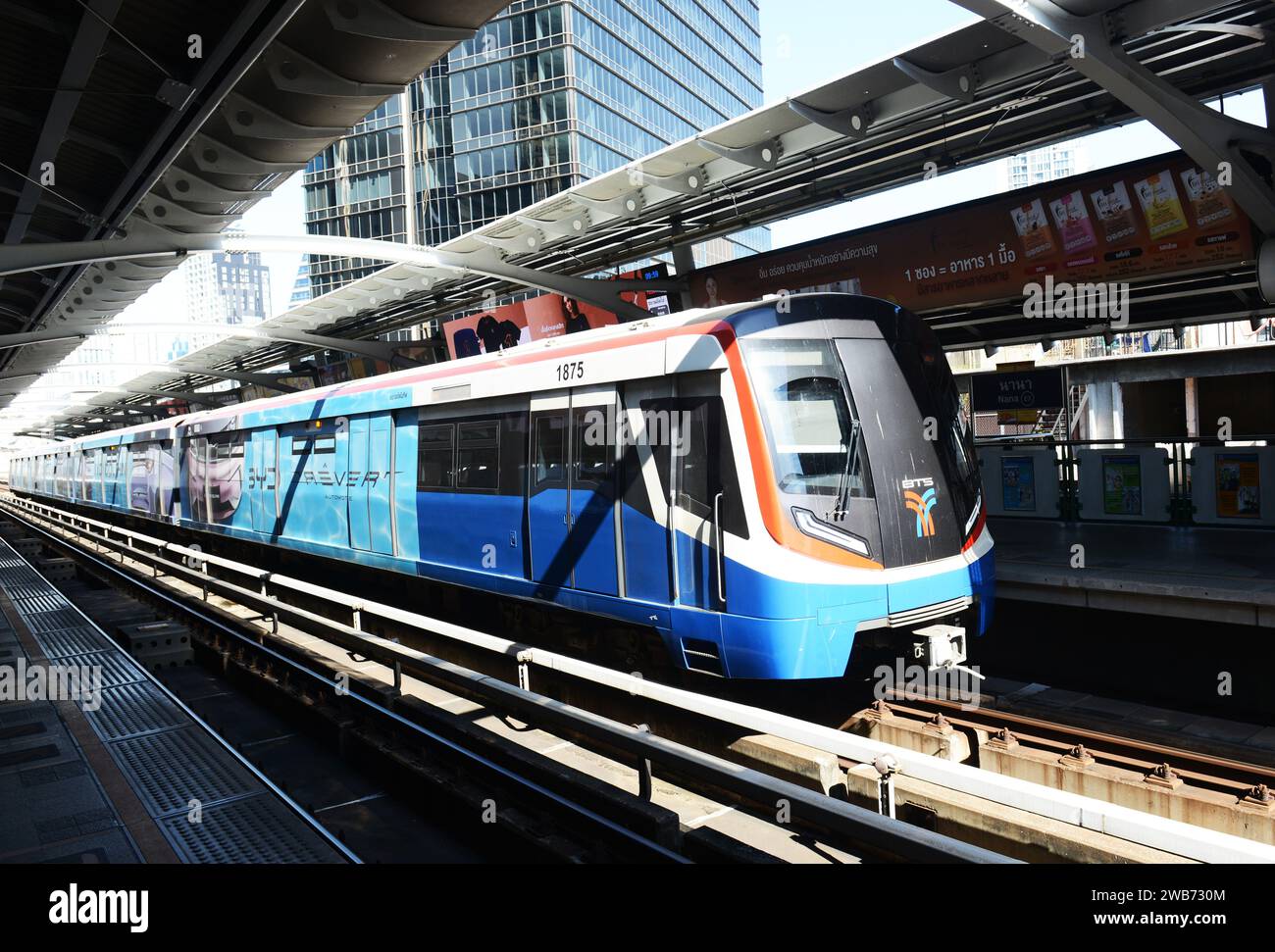 The BTS Skytrain in Bangkok, Thailand Stock Photo - Alamy