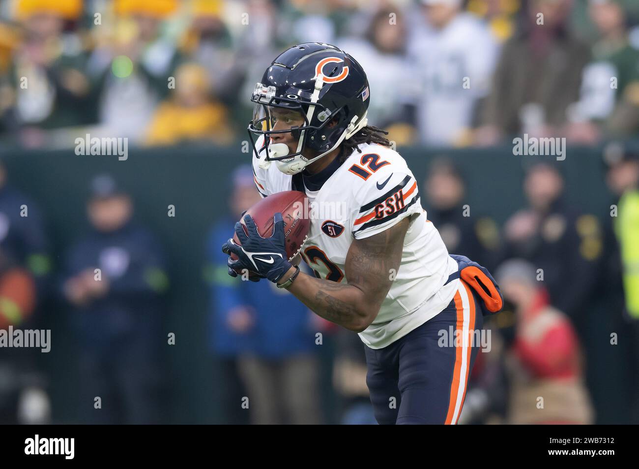 January 7, 2024: Chicago Bears wide receiver Velus Jones Jr. (12 ...