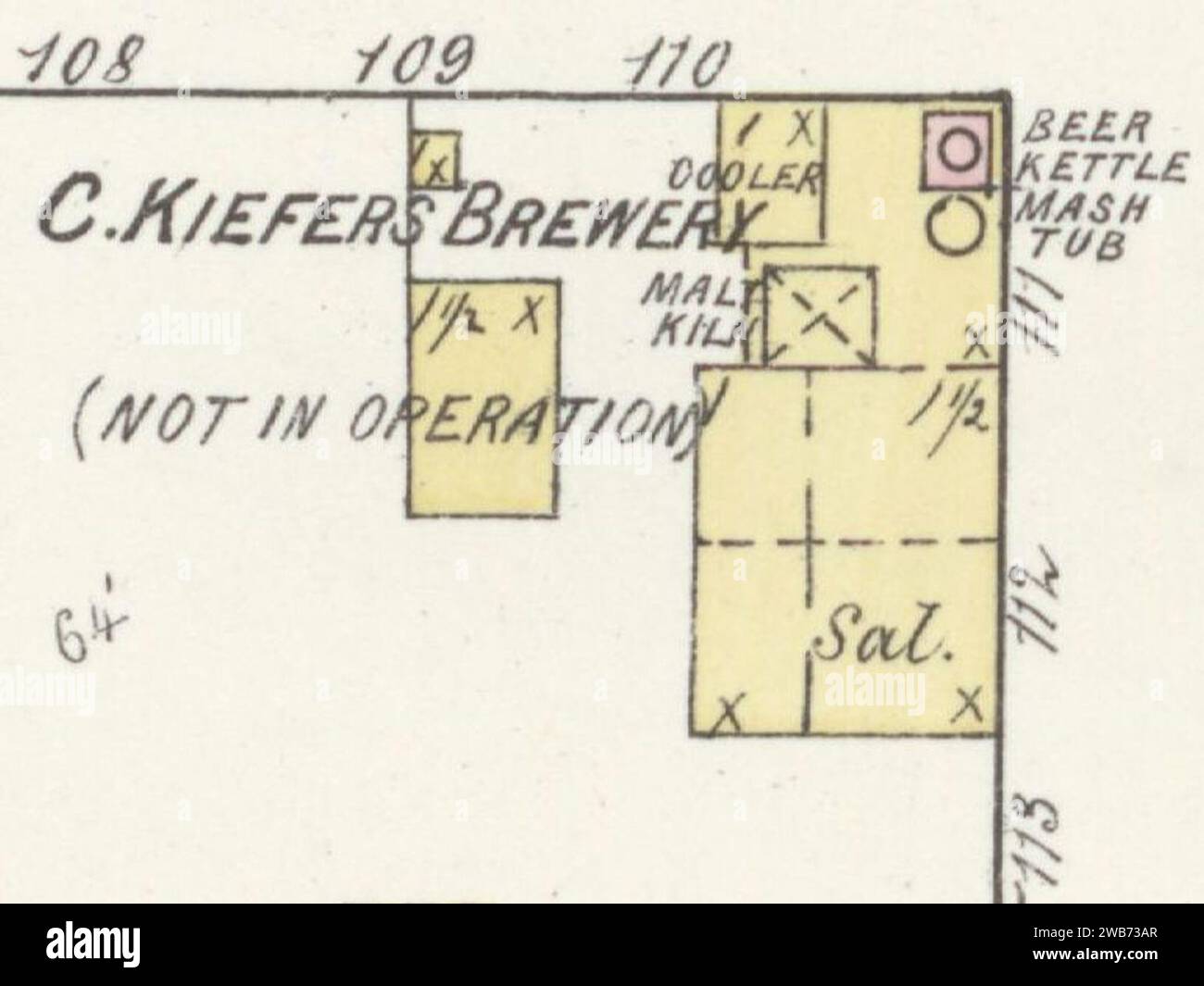1890 fire map hi-res stock photography and images - Alamy