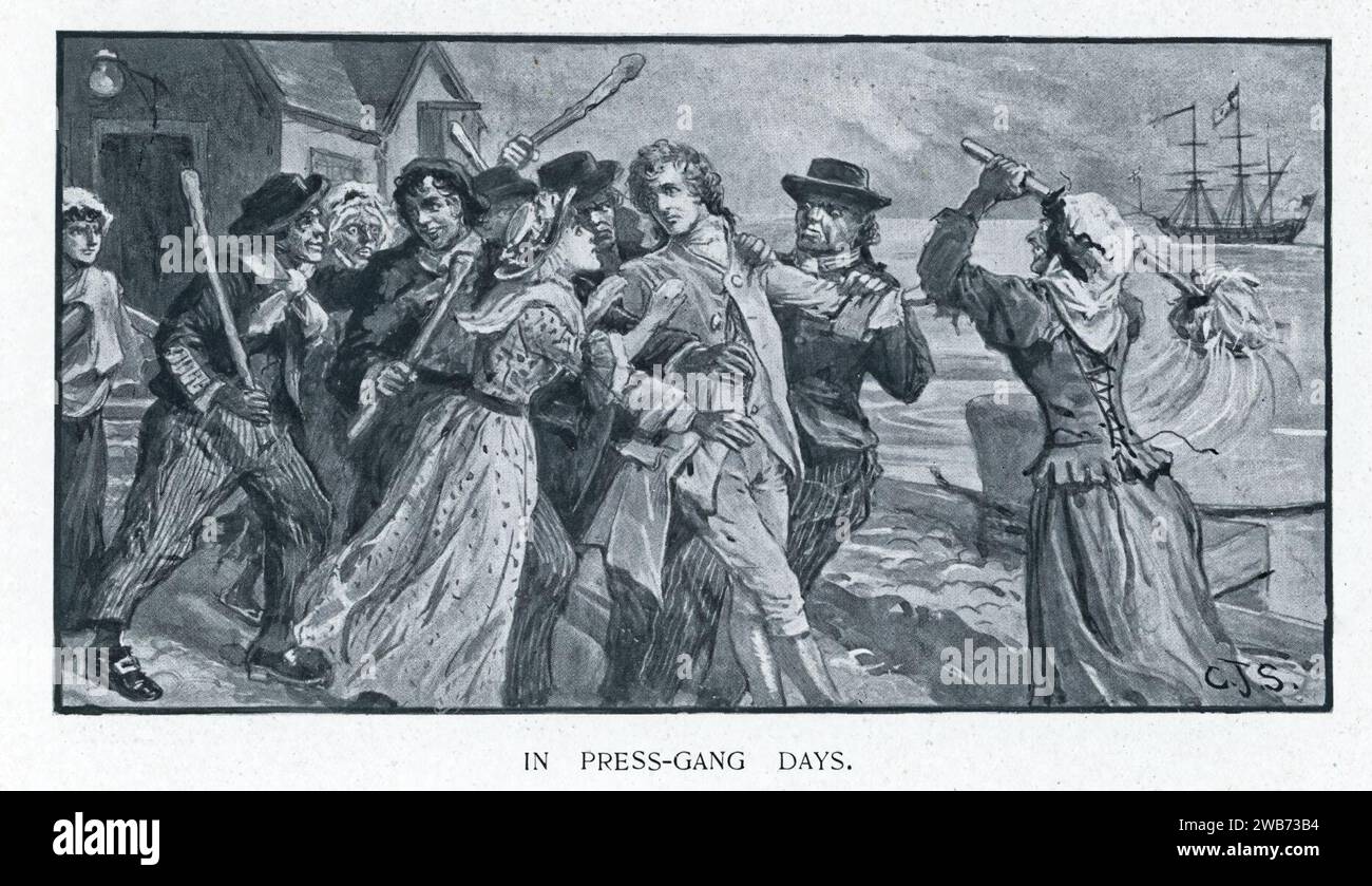 Press gang hi-res stock photography and images - Alamy