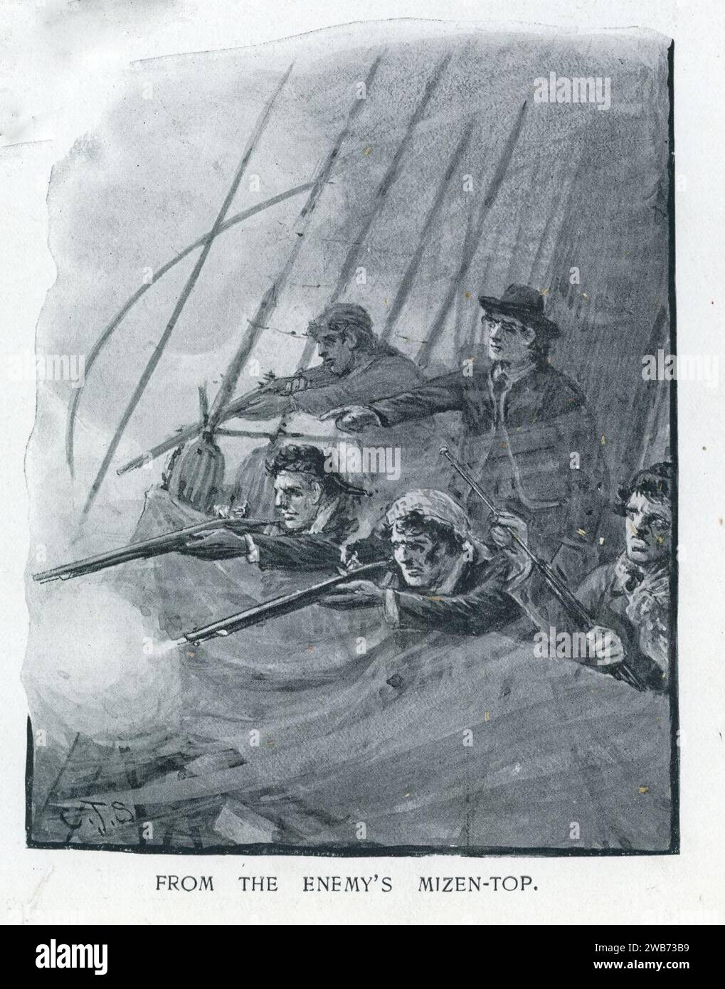 Mizen mast hi-res stock photography and images - Alamy