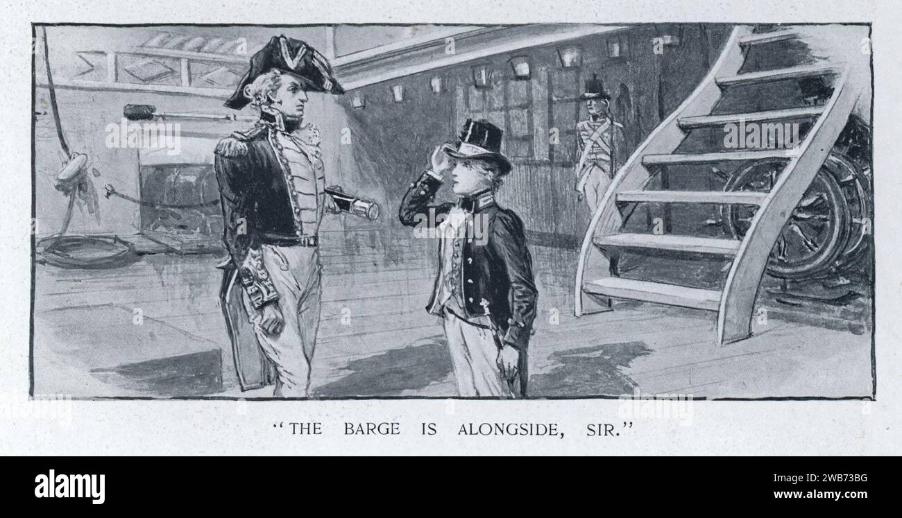 C. J. Staniland midshipman and captain Stock Photo - Alamy