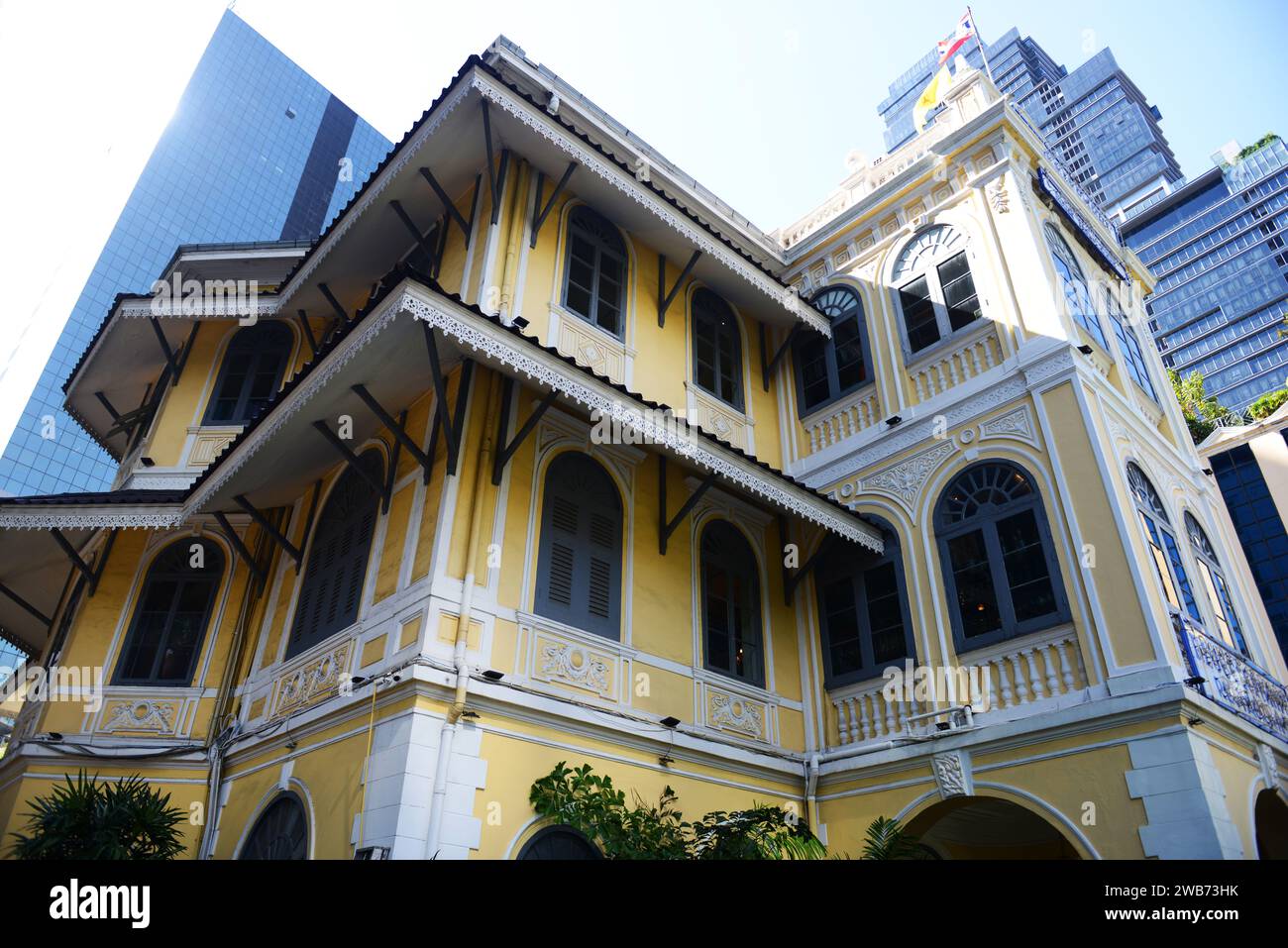 The Blue Elephant restaurant in Sathorn, Bangkok, Thailand Stock Photo ...