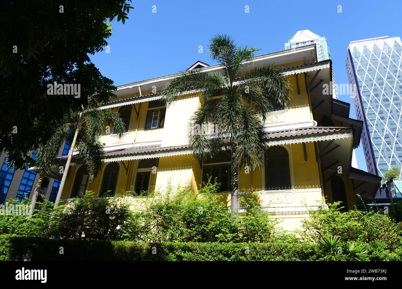 The Blue Elephant restaurant in Sathorn, Bangkok, Thailand Stock Photo ...