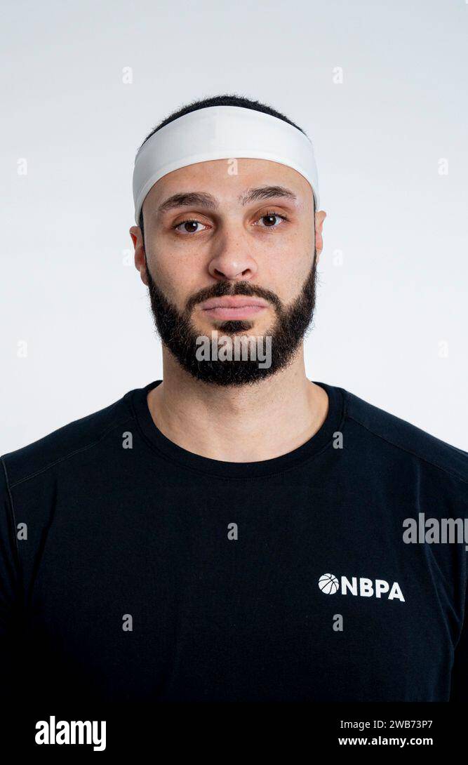 Larry Nance Jr. poses for a portrait on October 2, 2023 in New Orleans ...