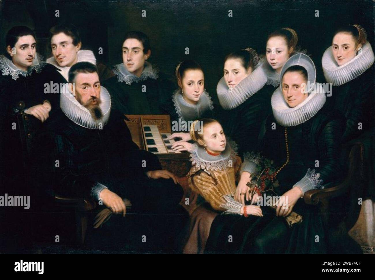 Portrait of a family cornelis de vos hi-res stock photography and ...